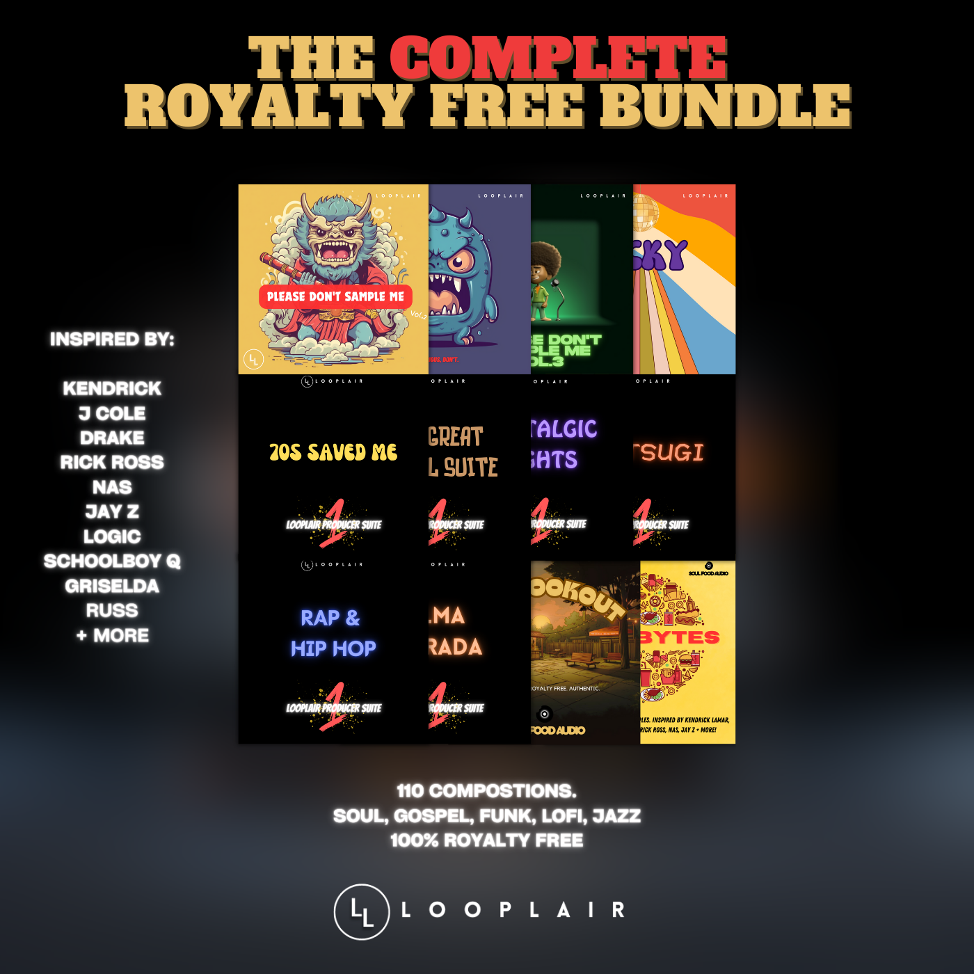 THE COMPLETE ROYALTY FREE BUNDLE – Looplair